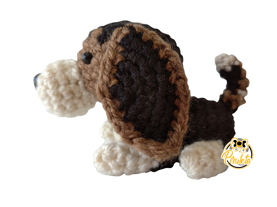 Perrito amigurumi crochet tejido | Piruleta Amigurumi
